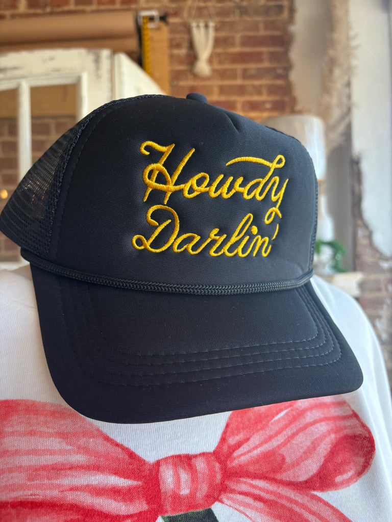 Howdy Darlin Mesh Trucker Hat – Laughton & CO